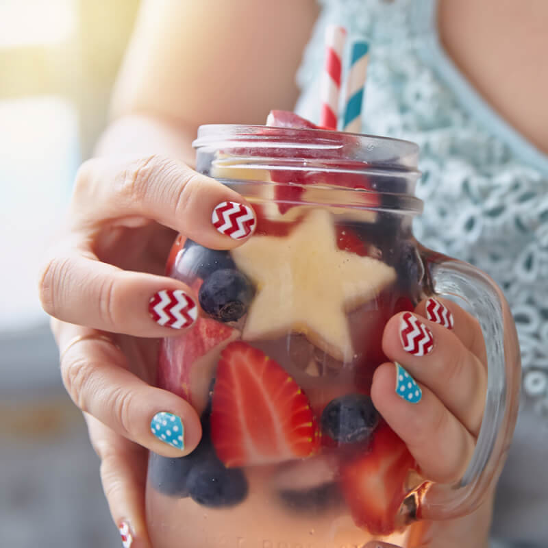 STARS, STRIPES & FREEDOM MOCKTAIL - Jacqui Justice